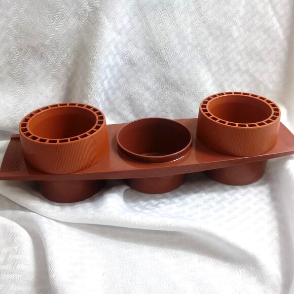 Tupperware | Accents | Vintage Tupperware Tuppercraft Planter Pots ...